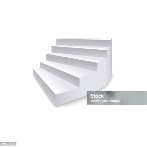 측면 보기와 현실적인 계단 사다리 및 계단 계단에 대한 스톡 벡터 아트 및 기타 이미지 계단 측면 보기 3차원 형태 Istock