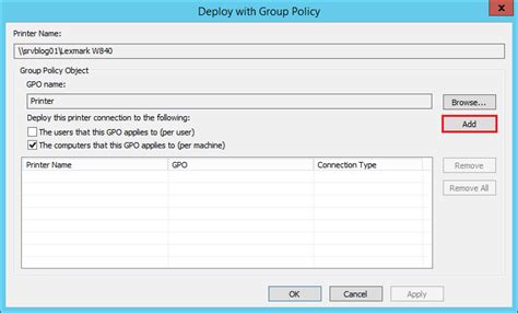 How To Share Printers Via Group Policy Gpo The Solving