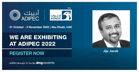 jiju jacob on linkedin adipec 2022
