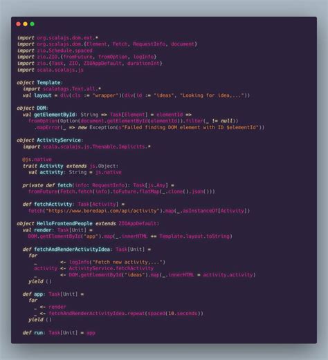 oto brglez on linkedin scala zio frontend javascript