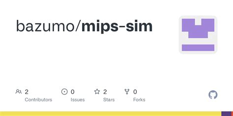 github bazumo mips sim