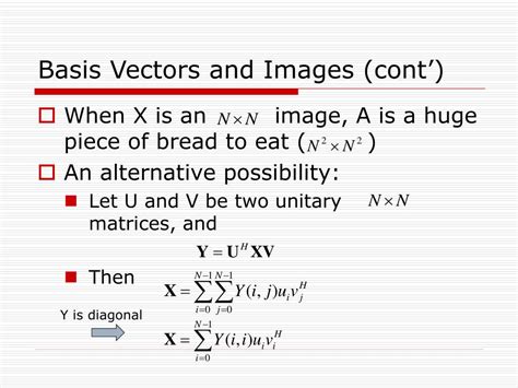ppt feature generation linear transforms powerpoint presentation