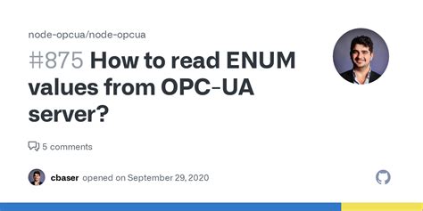 how to read enum values from opc ua server · issue 875 · node opcua