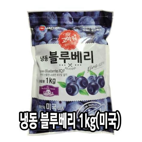 다인 냉동 블루베리 1kg 냉동과일 아이스 과일쥬스 미국산 티몬