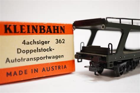 2∑ Kleinbahn 362 Db Doppelstockautoverladewagen 2 Kaufen Auf Ricardo
