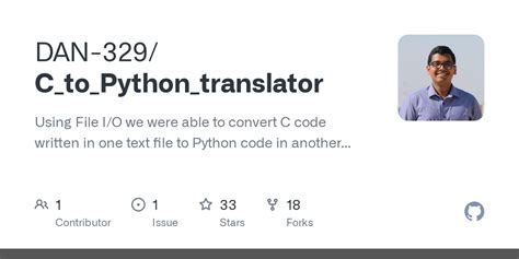 Github Dan 329ctopythontranslator Using File Io We Were Able To