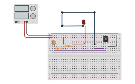 Circuit Design Automatic Night Light Tinkercad