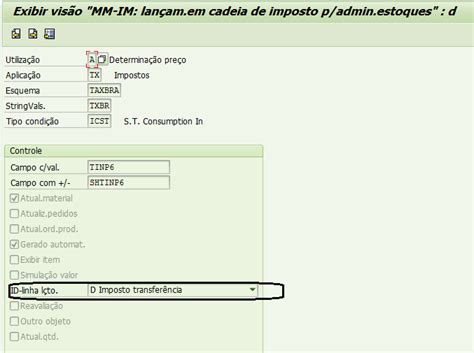 Solved Recebimento Transferência Com St Erro M7050 Sa Sap