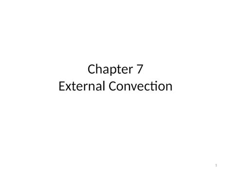 Pptx Chapter 7 External Convection Dokumen Tips