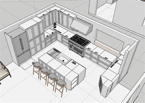 I Created A Framework To Assemble Kitchen Cabinets For The Purpose Of