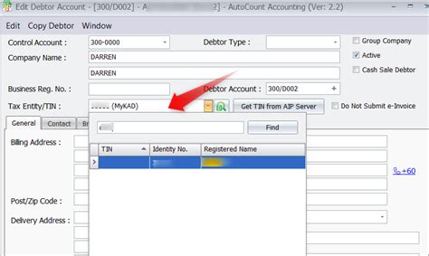 Accounting 22 E Invoice Save Invoice Error Document Tax Entity Id Not Found Autocount