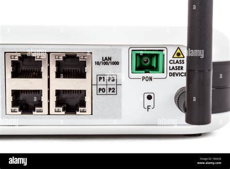 End user GPON terminal Stock Photo - Alamy