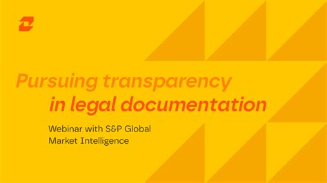 Webinar Pursuing Transparency In Legal Documentation Likezero