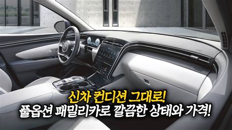 신차급 컨디션의 풀옵션 패밀리카의 정석 1인신조에 신차보증 남은건 기본 Youtube