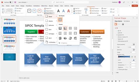 Custom Sipoc Template Design Powerpoint Ppt SlideModel