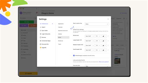 Default Font Settings Evernote Help And Learning