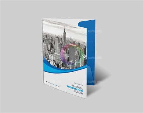 Business Presentation Folder · Graphic Yard Graphic Templates Store