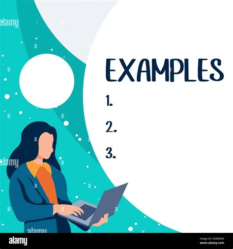 Inspiration Showing Sign Examples Business Concept Photo Sample Model