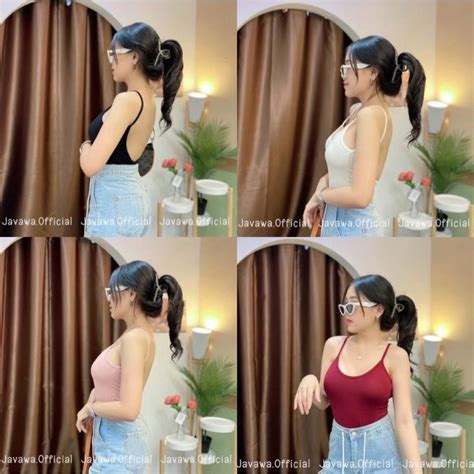 🔥java Wa Shop 🔥บอดี้สูท สายเดี่ยว เว้าหลัง‼️เป้าแกะได้ กระดุมแป๊ก‼️🧡💚💓นางแบบถ่ายจากสินค้าจริงของ