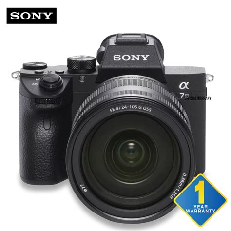 Sony Alpha 7 III Mirrlorless Interchangeable Lens Camera A7M3 With 35mm Full Frame Image