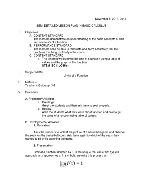 Calculus Dll Week 1 Pdf Function Mathematics Learning