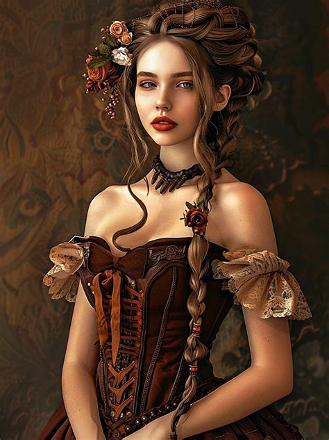 Download Ai Generated Woman Corset Royalty Free Stock Illustration