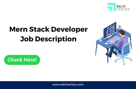 Mern Stack Developer Job Description