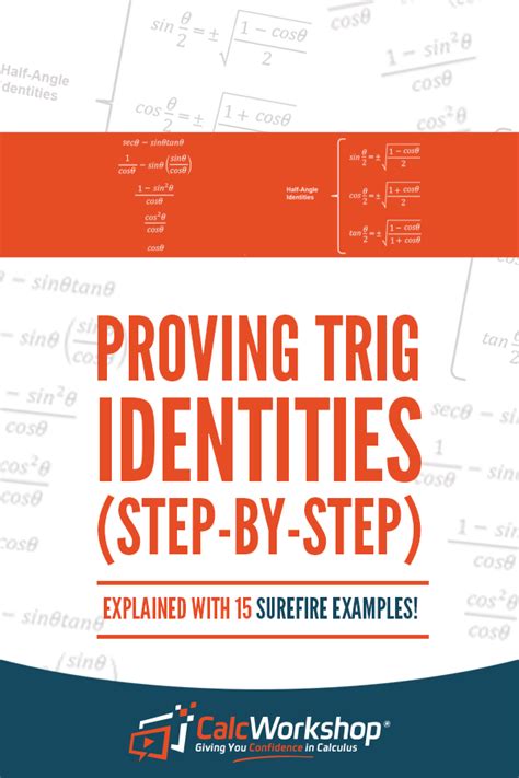 How To Verify Trig Identities 15 Powerful Examples