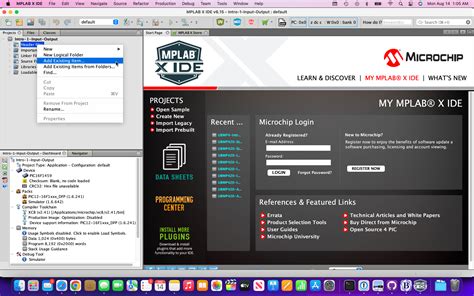 How To Create A New Microchip Mplab X Ide Programming Project — Mirobo