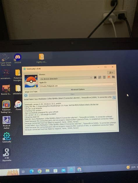 sideloadly keeps showing this how do i fix it r sideloadly