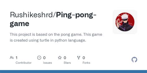 GitHub Rushikeshrd Ping Pong Game This Project Is Based On The Pong Game This Game Is