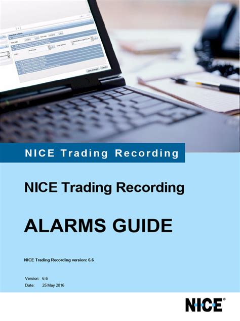 Nice Trading Recording 6 6 Alarms Guide Download Free Pdf Electrostatic Discharge