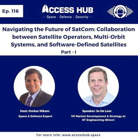 Ep 116 Navigating The Future Of Satcom Collaboration Between Satellite Operators Multi Orbit