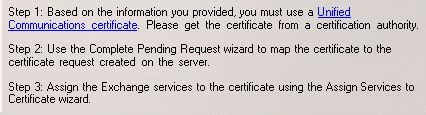 Configure An Exchange Server SSL Certificate
