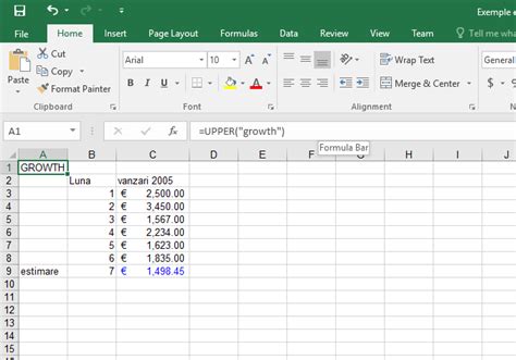 Excel Functii Text Functia Upper Cursuri Excel