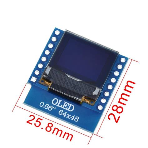 Mua Màn Hình Lcd 0 66 Inch 64x48 Iic I2c Oled Led 0 66 Inch Cho Wemos D1 Mini Esp32 Giá Rẻ Nhất