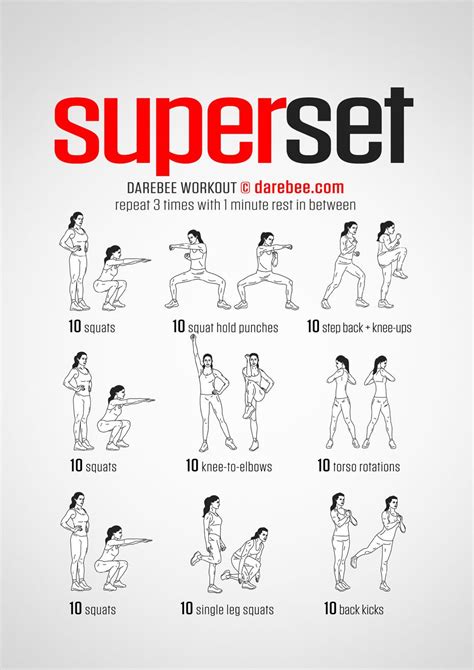 Superset Workout Lower Body And Core Standing Workout Lower Body Workout Bodyweight Workout