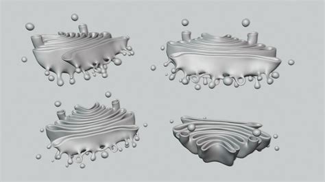 3d Model Golgi Apparatus Anatomy Vr Ar Low Poly Cgtrader