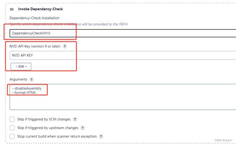 Jenkins插件之dependency Checkjenkins Dependency Check Csdn博客