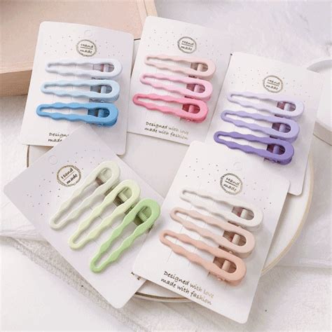 미니핀 단발집게핀 악어 리본 작은 긴머리 아이유 파스텔 삔 에이블리