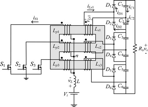 proposed high‐gain three‐phase current‐fed push pull dc dc converter