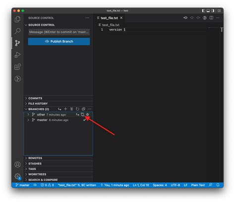 Visual Studio Code How Do I Copy File Or Folder From One Branch To Another Stack Overflow