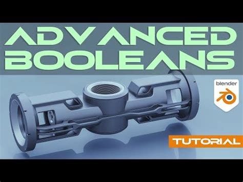 Advanced Boolean Tutorial For Hard Surface In Blender Artofit