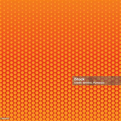 동그라미 도형 하프톤 패턴의 추상 붉은 색과 오렌지색 색상 질감 픽셀 곡선 점선된 배경 모자이크 팝 아트 템플릿입니다 벡터 일러스트 레이 션 0명에 대한 스톡 벡터 아트 및