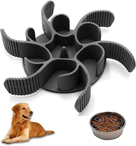Bylphy Slow Feeder Hundenapf Einfügung Anti Schling Napf Hund Einfügen Langsamer Fressnapf ...