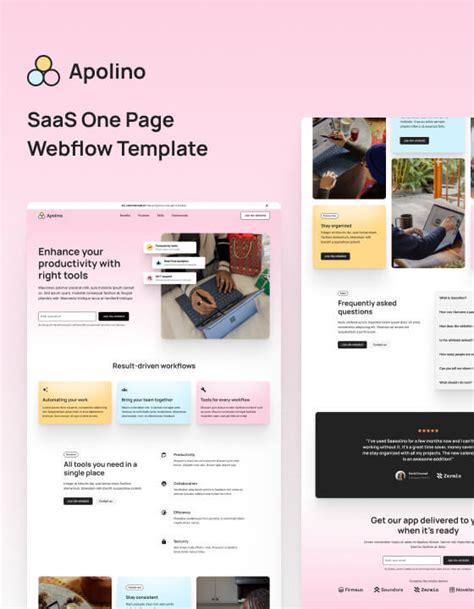 Apolino SaaS HTML5 Responsive Website Template Apolino SaaS HTML5 Responsive Website Template