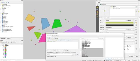 Qgis Custom Function Error When Trying To Get Color Of Feature On Another Layer Geographic