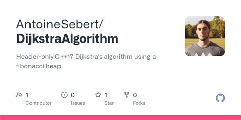 GitHub AntoineSebert DijkstraAlgorithm Header Only C Dijkstra S Algorithm Using A