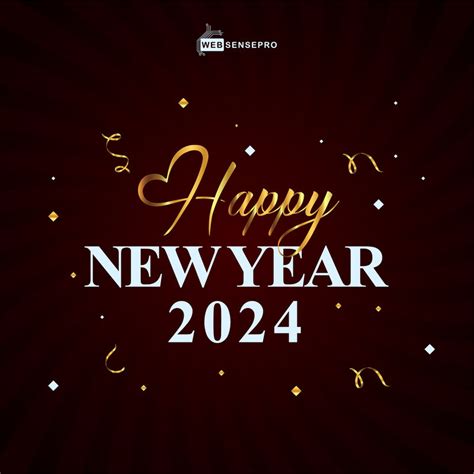Websensepro On Linkedin Newyear2024 Wishes Happycoding