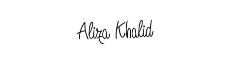 78 Aliza Khalid Name Signature Style Ideas Professional Name Signature